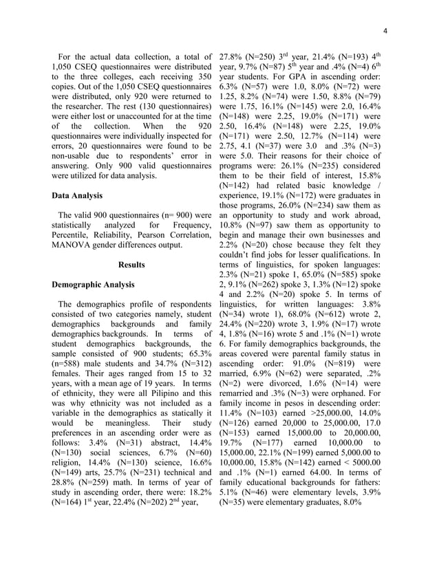 CREATIVITY SELECTED ELEMENTS QUESTIONNAIRE (CSEQ): A CREATIVE ...