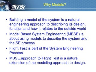 Using MBSE for Flight Test | PPT