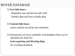 Rover Technology ppt | PPTX