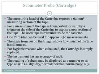 SUBUMETER, CORNEOMETER, TEWL,m.pharm analysis, pharmaceutical analysis ...