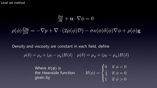Level Set Method | PDF | Physics | Science