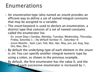 Introduction to C# | PPTX