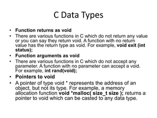 C Session 2.pptx for engninering students | PPT