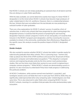CSET - Building the Cybersecurity Workforce Pipeline.pdf ...