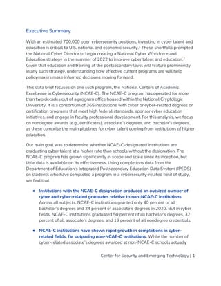 CSET - Building the Cybersecurity Workforce Pipeline.pdf ...