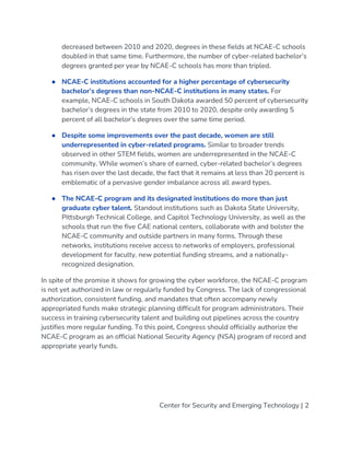 CSET - Building the Cybersecurity Workforce Pipeline.pdf ...