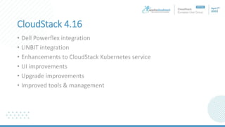 Welcome + CloudStack News | PPT
