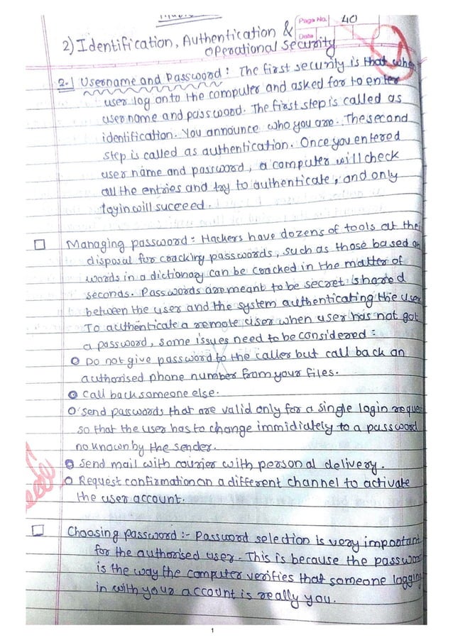 CSE Unit 2 - Identification, Authentication and Operational Security.pdf