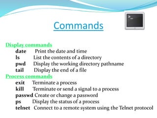 UNIX Operating System ppt | PPTX