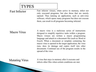 Virus & Anti Virus ppt | PPTX