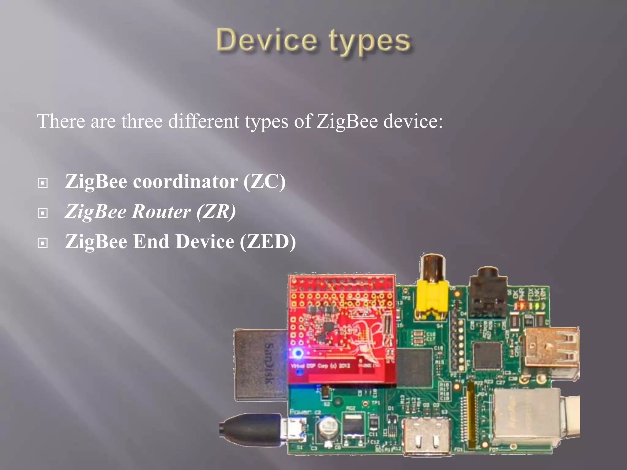 ZIGBEE TECHNOLOGY ppt | PPTX