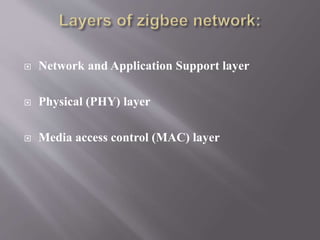 ZIGBEE TECHNOLOGY ppt | PPTX