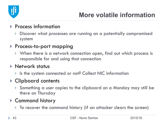 Desktop Forensics: Windows | PPT