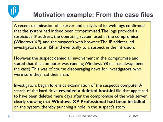Desktop Forensics: Windows | PPT