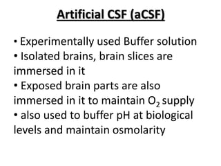 CSF (Cerebrospinal Fluid) | PPTX