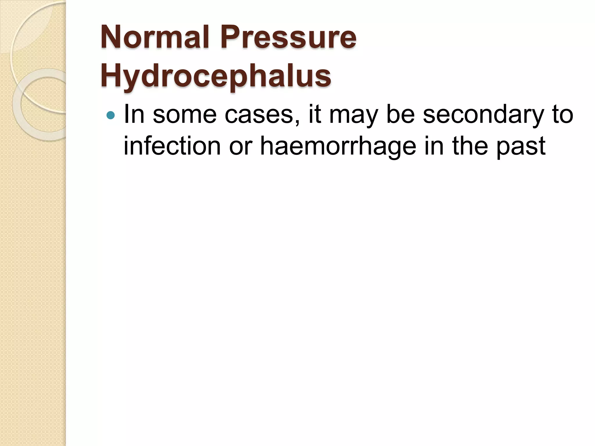 CSF physiology and Mechanics of Hydrocephalus | PPTX