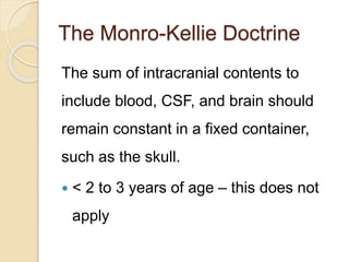 CSF physiology and Mechanics of Hydrocephalus | PPT
