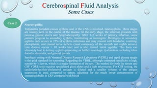 CSF General Information And Laboratory Finding | PPT