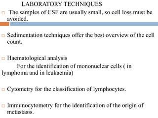 csf.pptx found in spinal cord. Csf is collected by lambar puncture | PPT