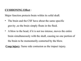lecture : physiology of cerebrovascular fluid (CSF) | PPT