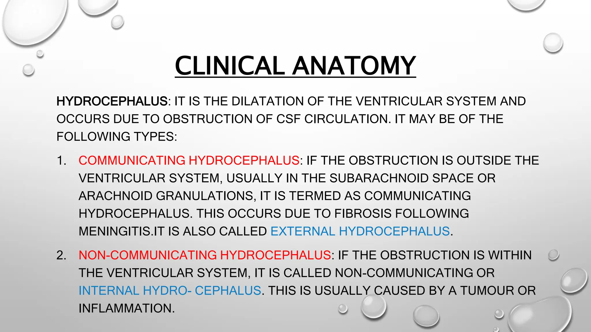 CSF-Pathway all aspect covered (anatomical and physiological) | PPTX