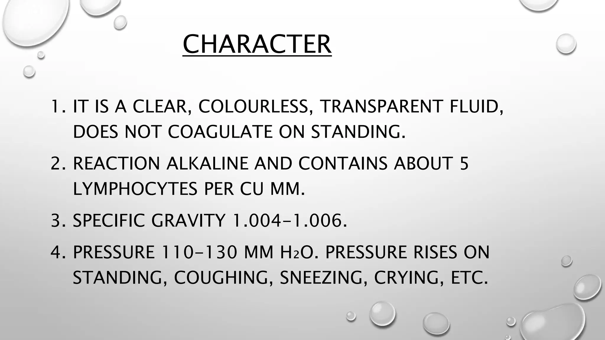CSF-Pathway all aspect covered (anatomical and physiological) | PPTX