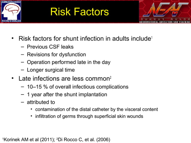 CSF Shunt Infection: Diagnosis and Treatment | PPT | Infectious ...