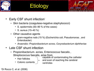CSF Shunt Infection: Diagnosis and Treatment | PPT