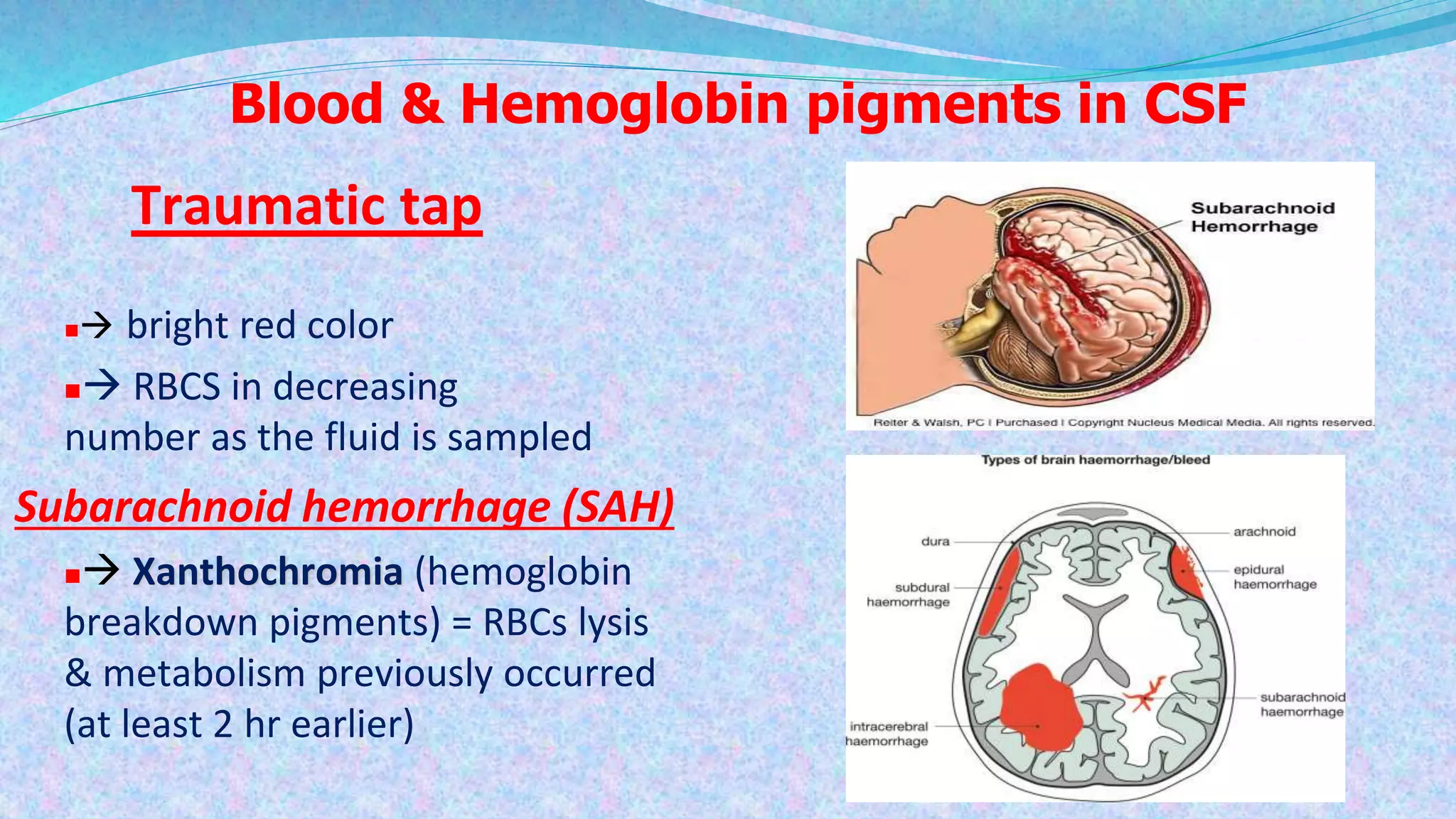 CEREBROSPINAL FLUID (CSF) | PPTX