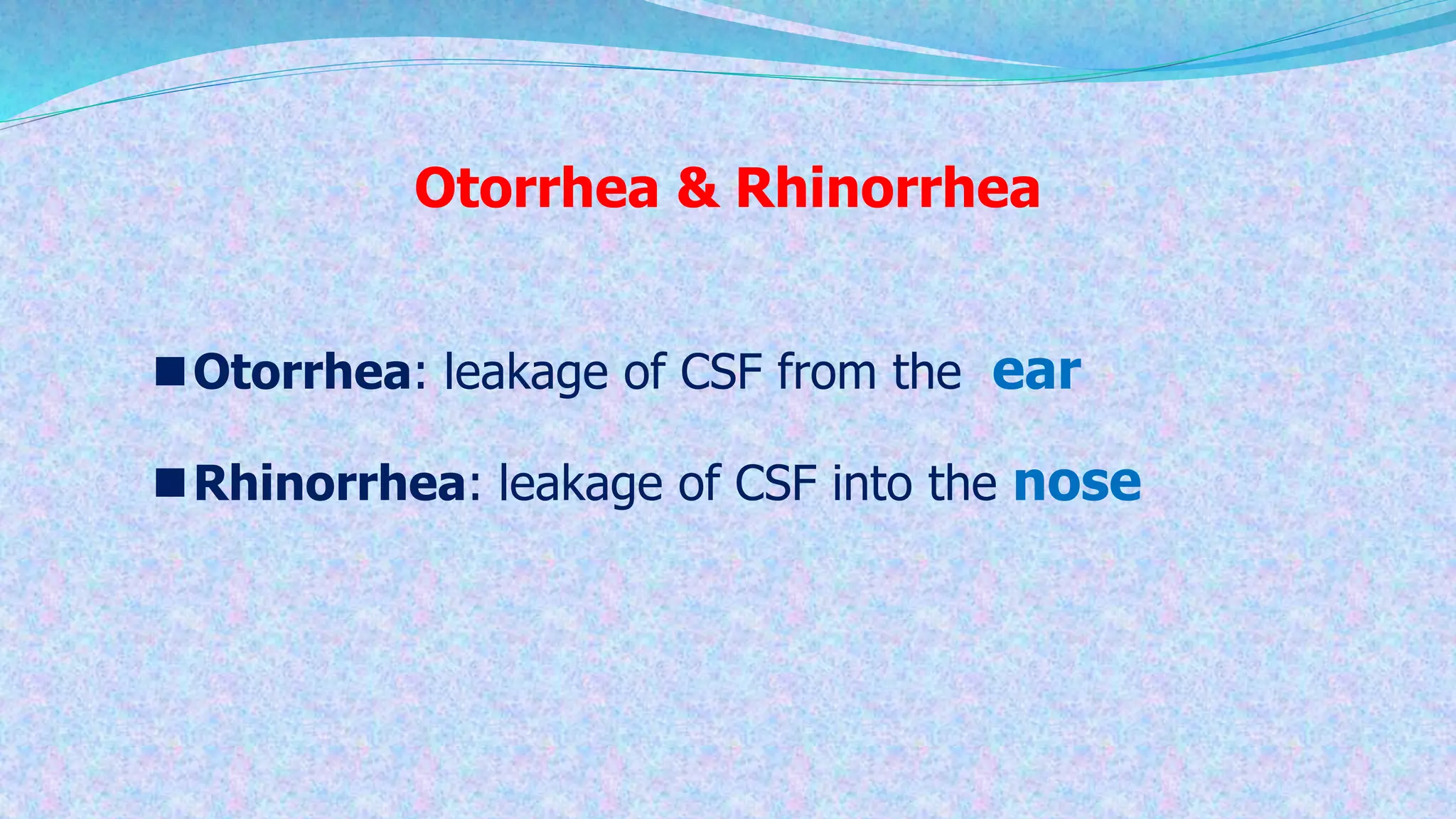 CEREBROSPINAL FLUID (CSF) | PPTX