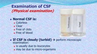 CEREBROSPINAL FLUID (CSF) | PPTX