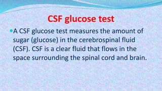 CEREBROSPINAL FLUID (CSF) | PPTX