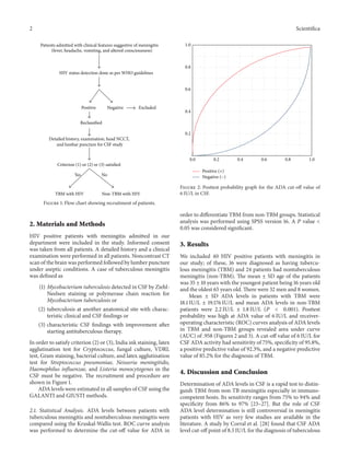 Csf ada in tbm with hiv infection | PDF | Infectious Diseases ...