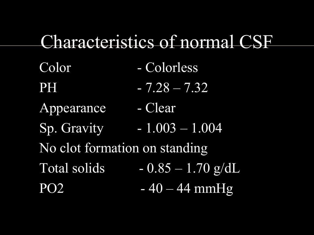 Csf analysis Csf analysis