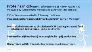 CSF-cerebrospinal fluid | PPTX