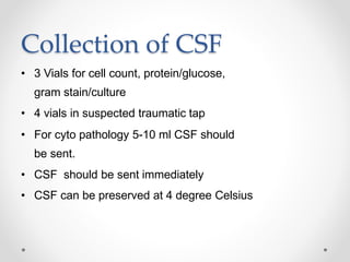 Csf analysis anupaam | PPTX