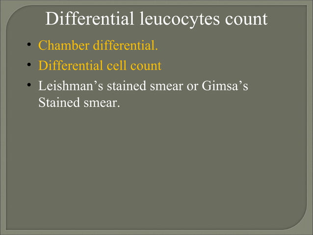 Csf analysis presentation | PPT | Blood Disorders | Diseases and Conditions