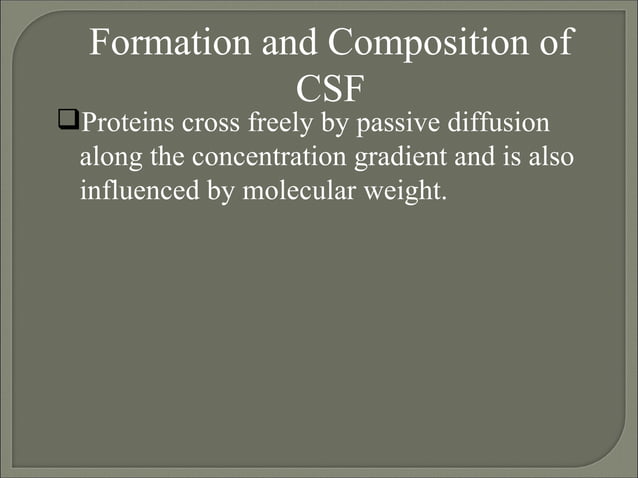 Csf analysis presentation | PPT | Blood Disorders | Diseases and Conditions