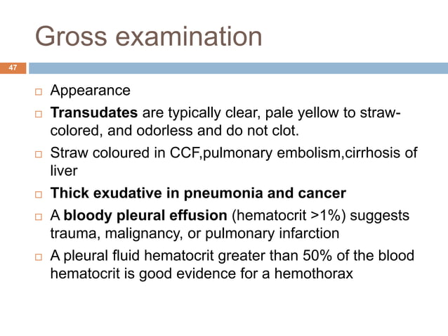 CSF & Body Cavity Fluid Examination.ppt | Brain and Nervous System ...