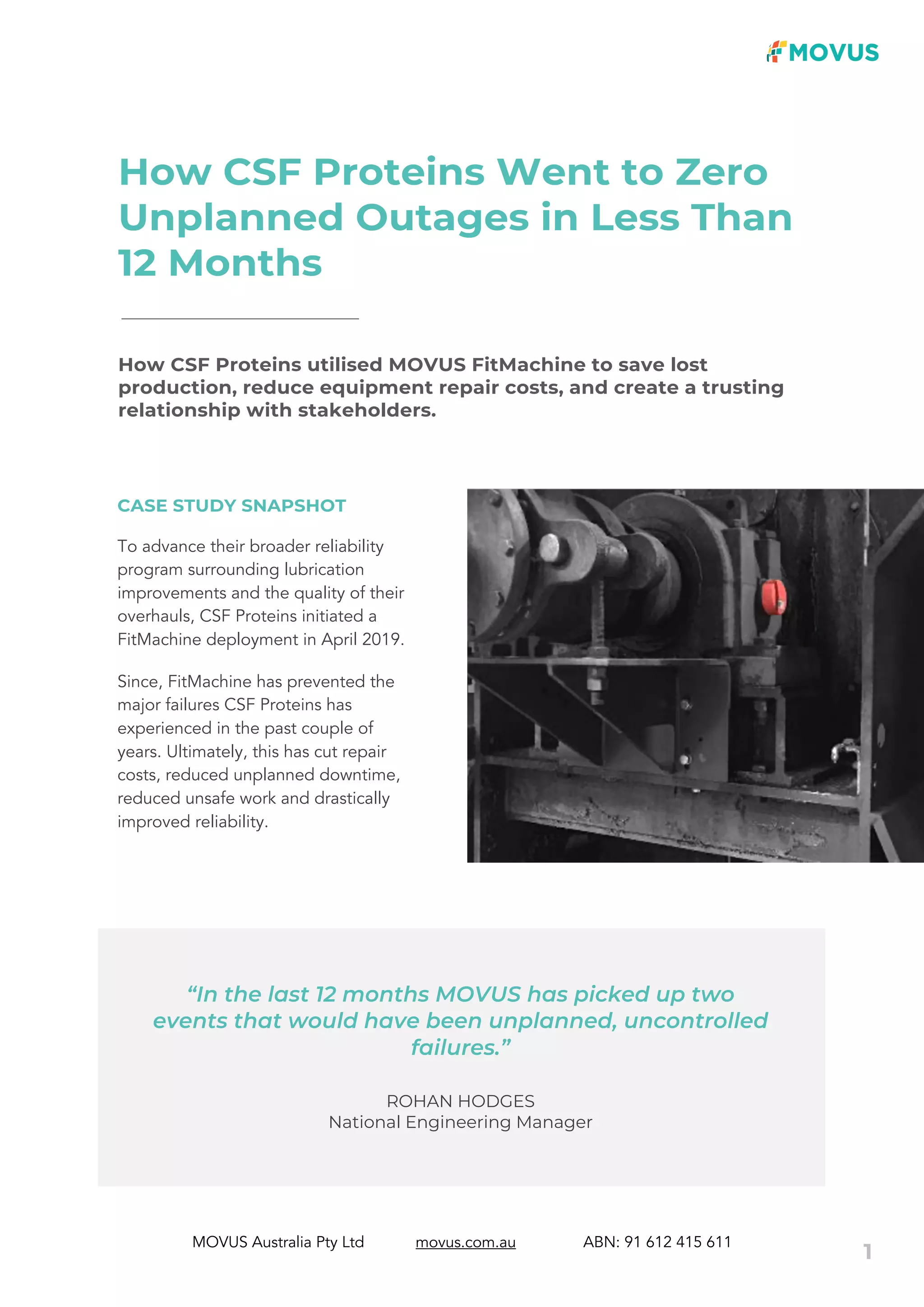 CSF Proteins - Case Study | PDF | Business | Business and Finance