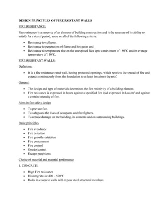 construction safety and fire engineering notes | PDF | Skin and ...