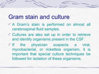 Csf examination | PPT