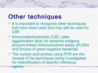Csf examination | PPT