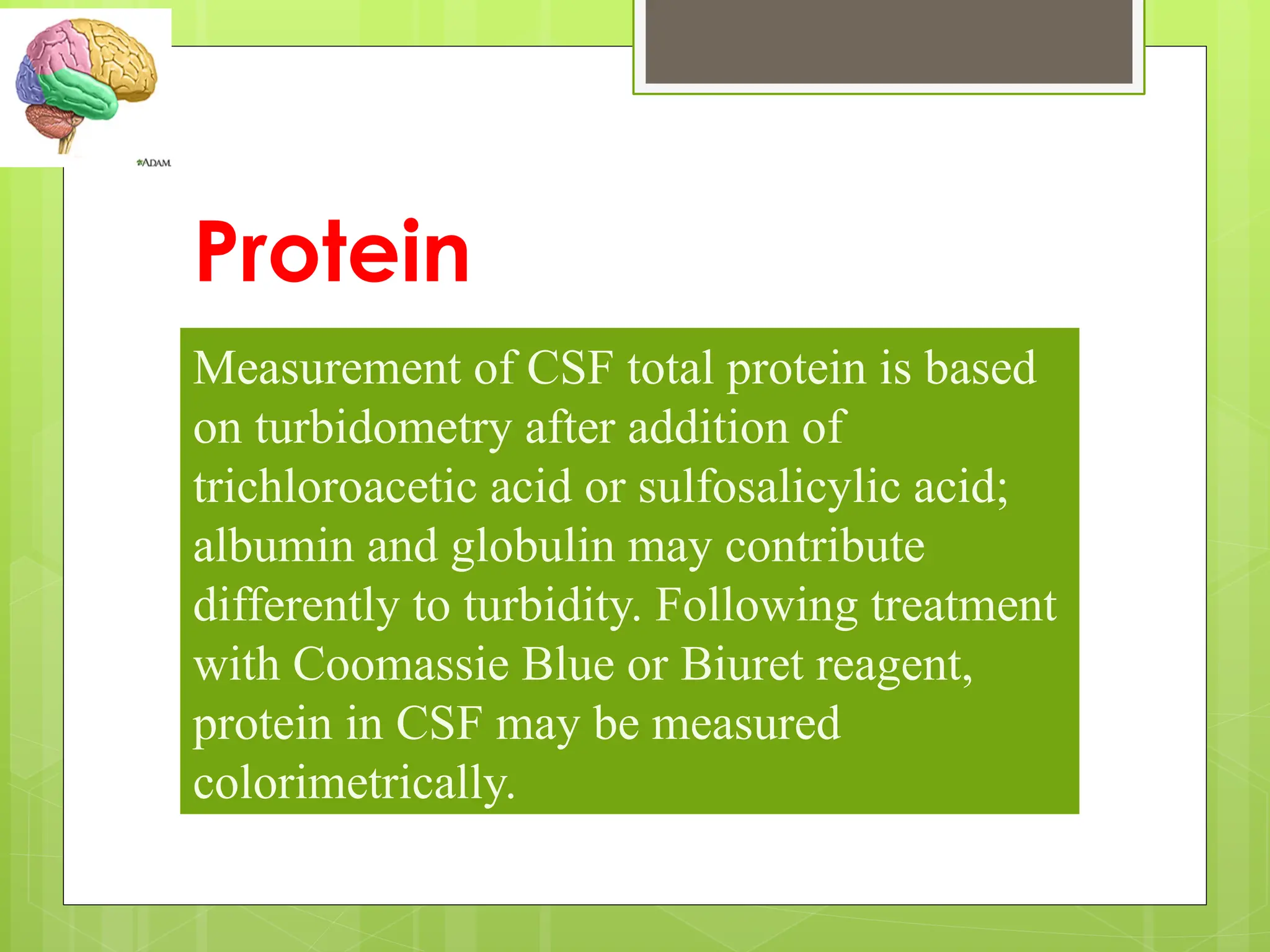 CSF EXAMINATION presentation for pathology | PPTX