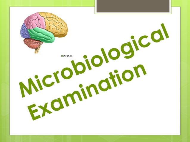 CSF EXAMINATION presentation for pathology | PPT