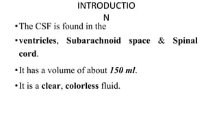 cerebrospinal fluid .pptx