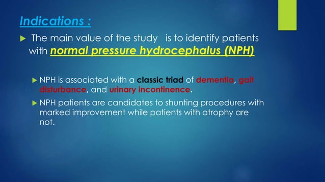 Csf flowmetry | PPTX | Brain and Nervous System Disorders | Diseases ...