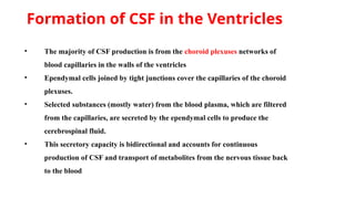 Cerebrospinal Fluid formation and circulation.pptx