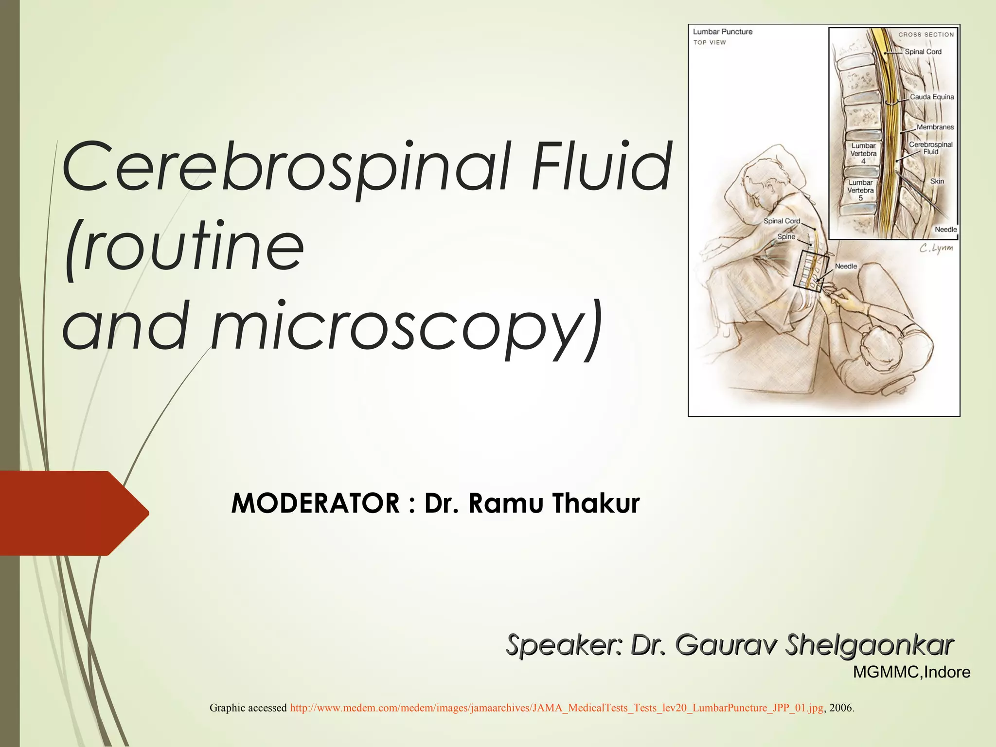 CSF Examination | PPT