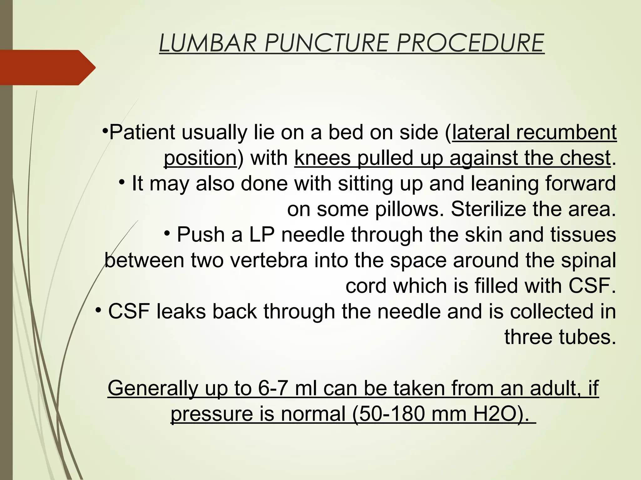CSF Examination | PPT